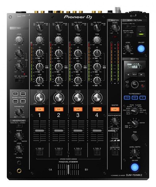 Pioneer DJ DJS-1000 and DJM-750mk2 DJ Equipment Package - BeatBoxStore